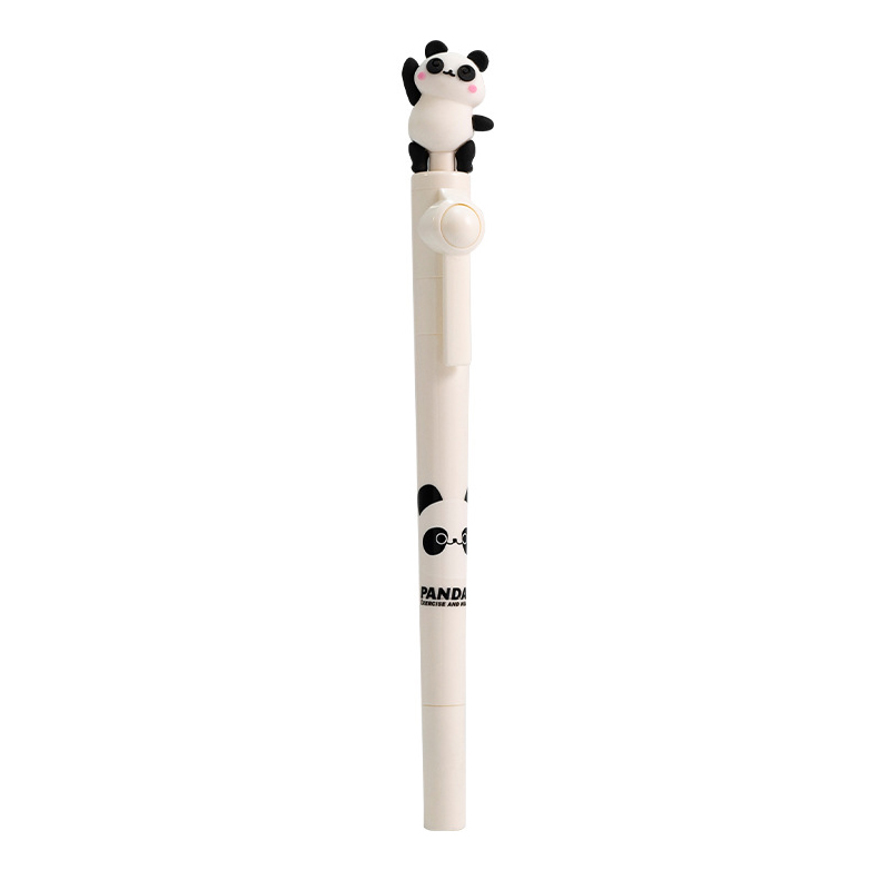Kawaii Panda Ballpoint Pen Creative Rotatable Gel Pens Cute Writing ...