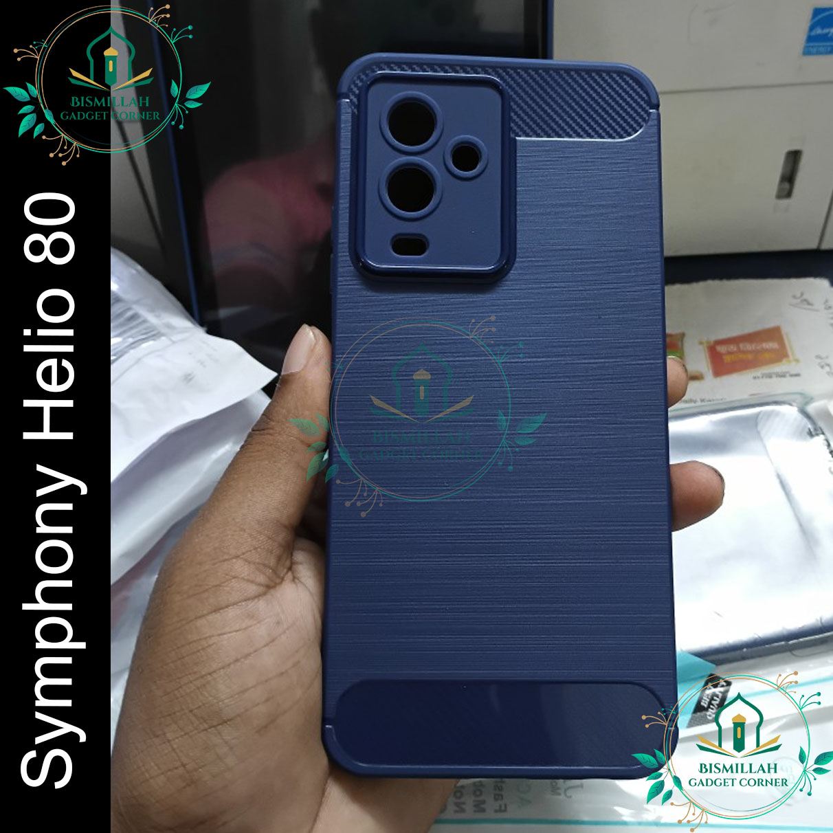 Spyzone For Symphony Helio 80 Phone Case Soft TPU Slim Fashion Non-Slip ...