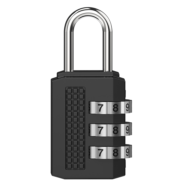 23x11x54mm 3 Dial Digit Combination Lock Weatherproof Security Padlock ...