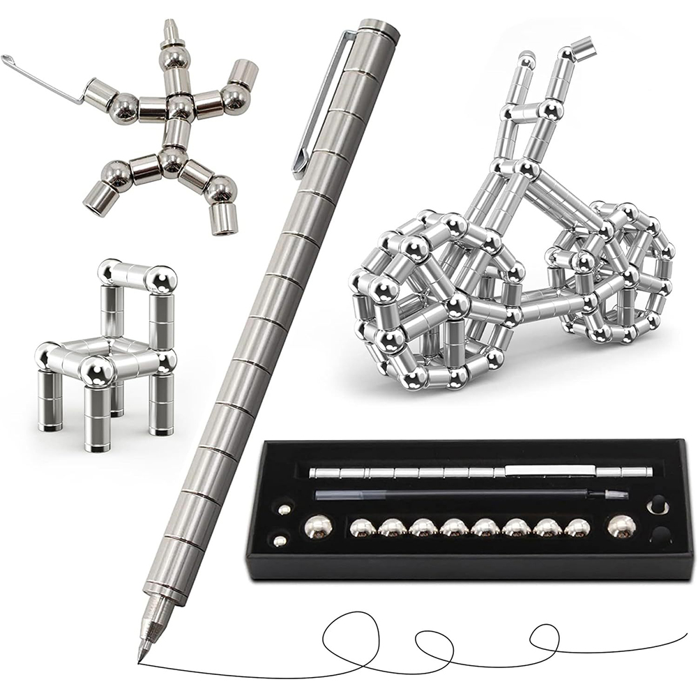 【High Cost-Performance】 SF Magnetic Fidget Pen Metal Decompression Pen ...