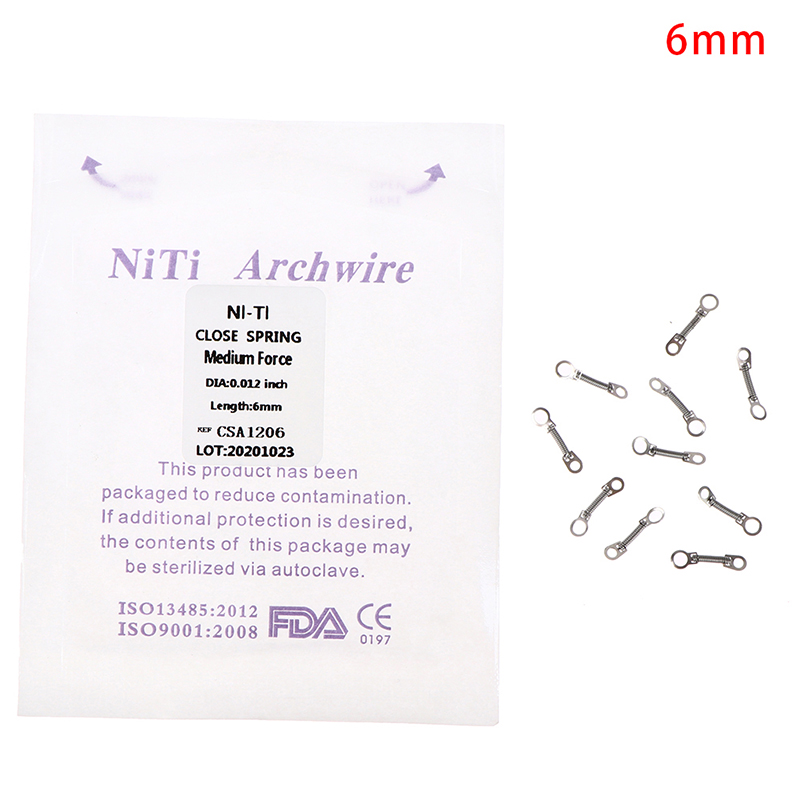 【LittleFlower Store】10pcs/Pack Anterior Teeth Tooth Spring Dental ...