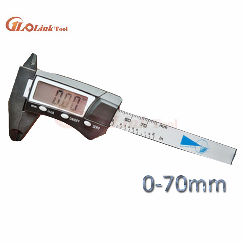 NEW 【Too much love!】Mini Pocket Plastic Digital Caliper 0-70mm ...