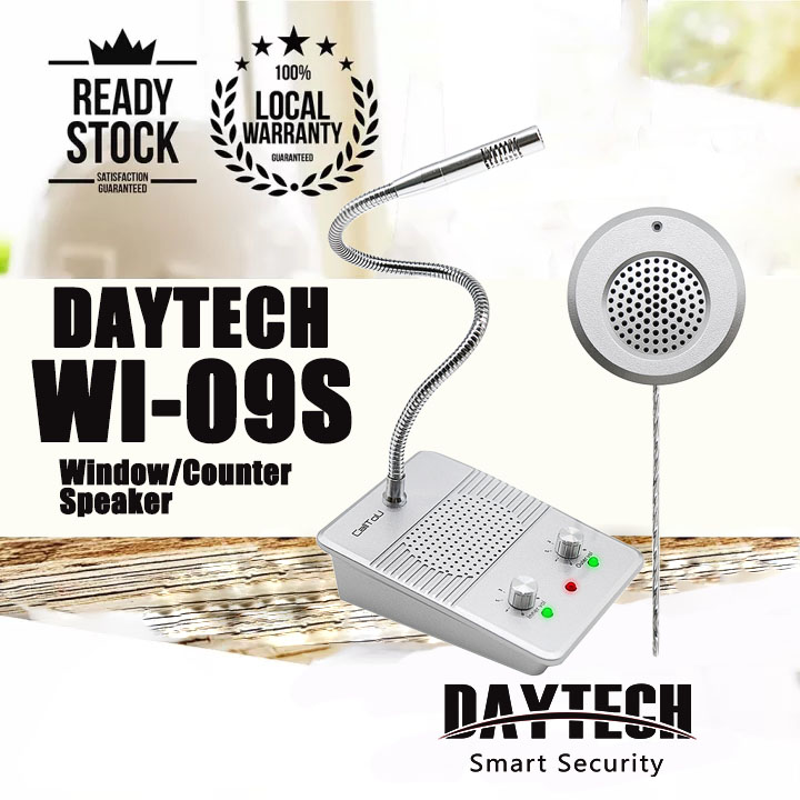 [ส่งของ 1-3 วัน]Daytech WI09 ไมโครโฟนอินเตอร์คอม ลำโพงหน้าต่าง ...