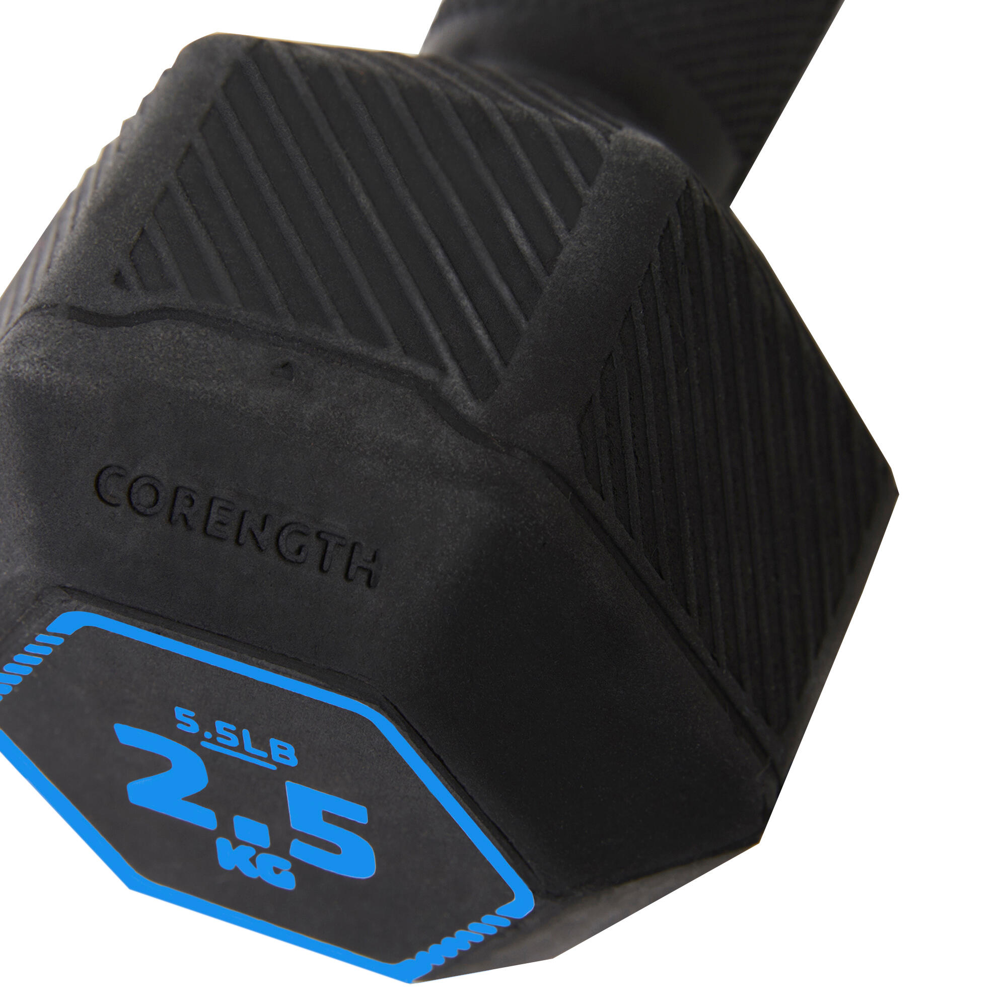 Decathlon Fitness Hexagonal Dumbbell 2.5kg - Corength | Lazada