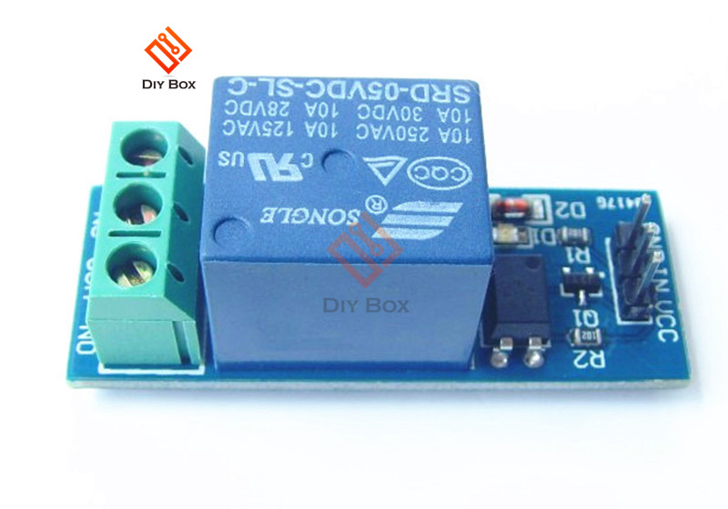 5v 1 Channel 10a Relay Module With Optocoupler For Pic Avr Dsp Arm For ...