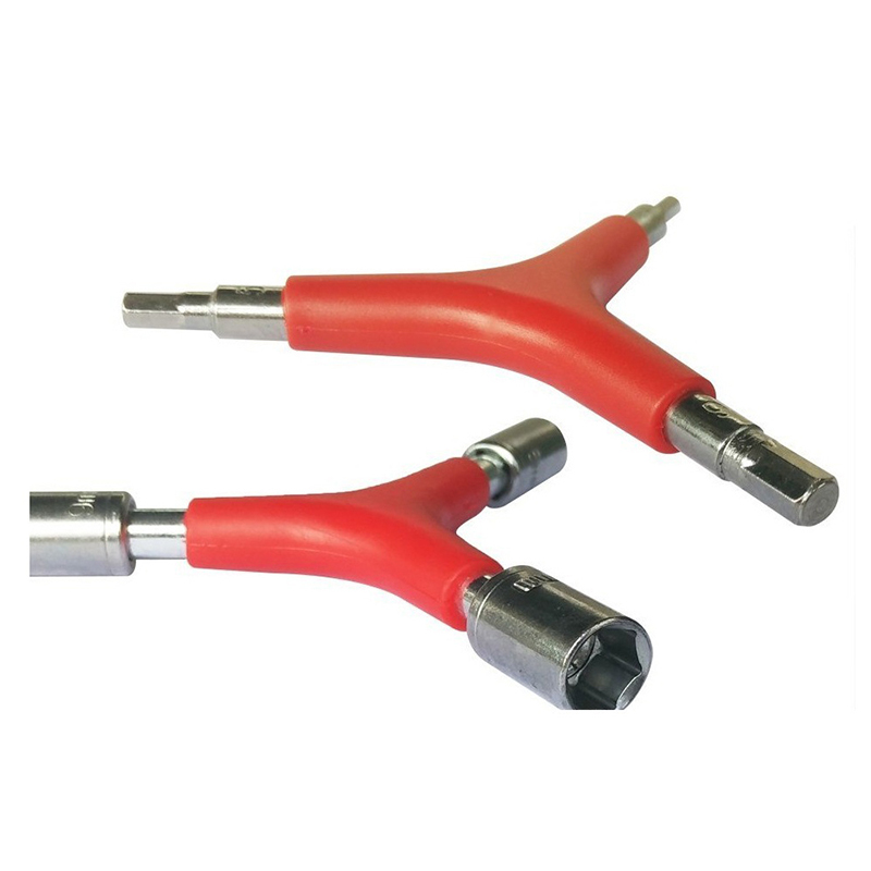 Y-Type Bicycle 4-5-6 8-9-10mm Triangle Hexagon Key Screw Wrench Spanner ...