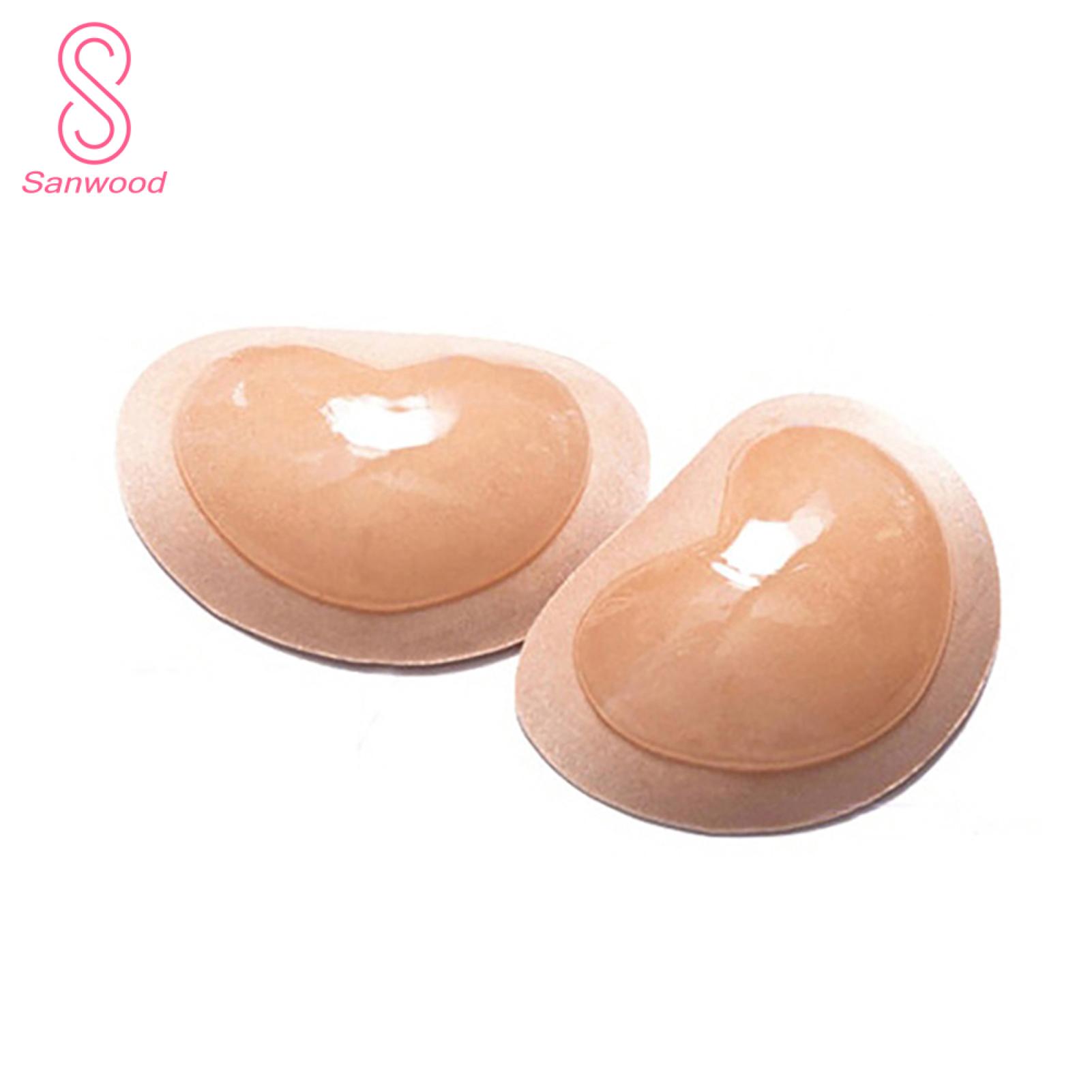 Breast Forms Heart Shape Silicone Breast Forms | Daraz.pk