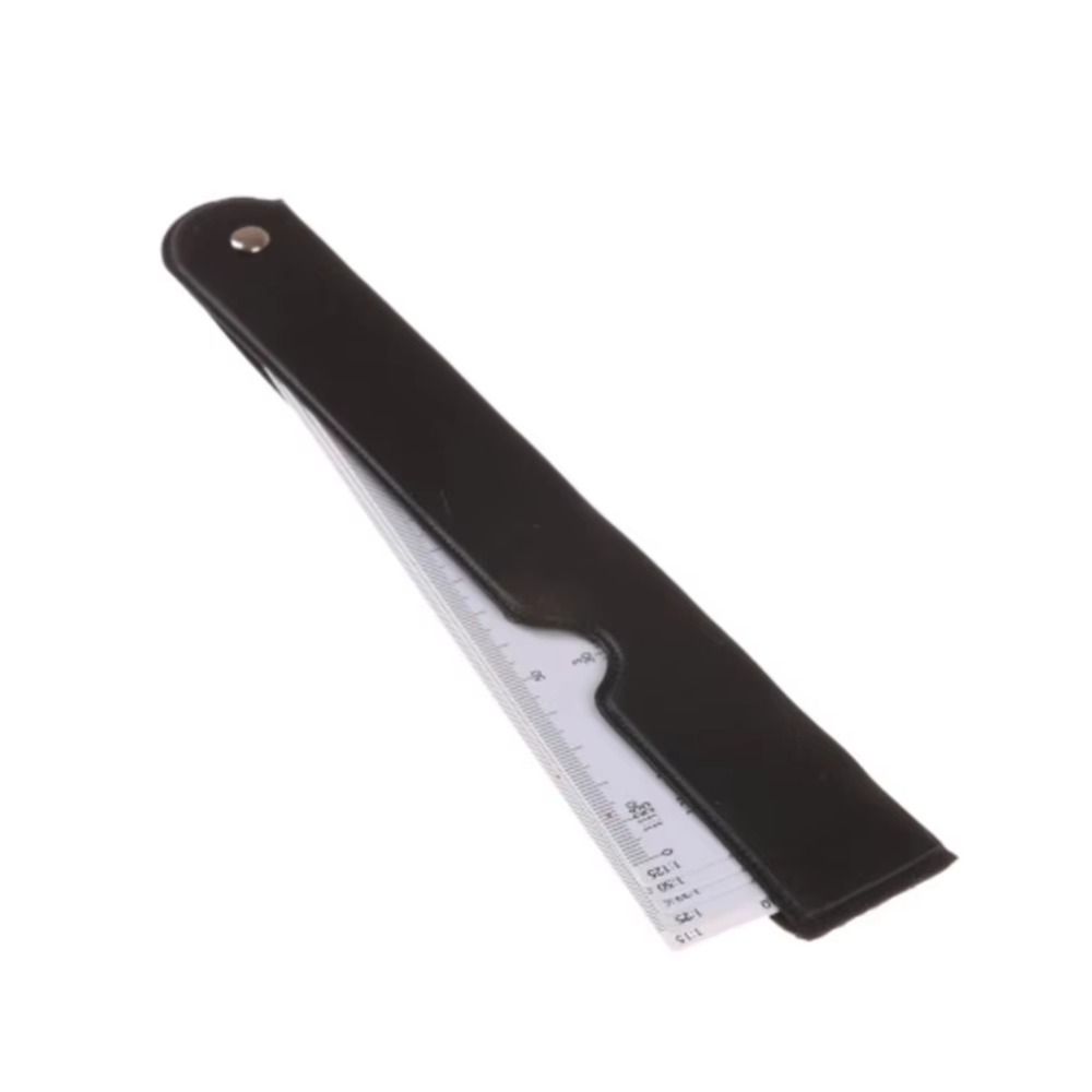 Interior Design 5 Blades Fan Shape Scale Ruler Drawing Tools ...