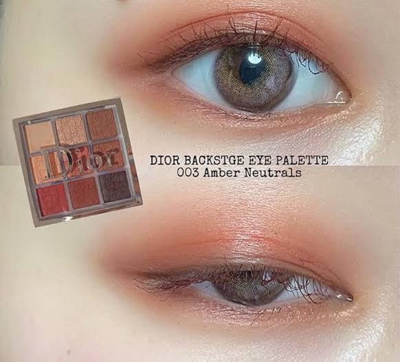 Dior backstage eye palette สี 003 Amber Neutrals 10G - Shopping village8 - ThaiPick