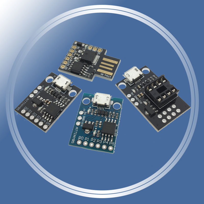 ATTINY Blue Black TINY85 Digispark Kickstarter Micro Development Board ATTINY85 module for ...