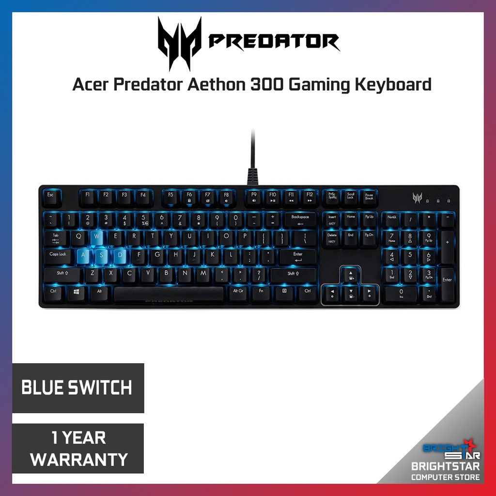 Acer Gaming Keyboard Predator Aethon 300 | Lazada