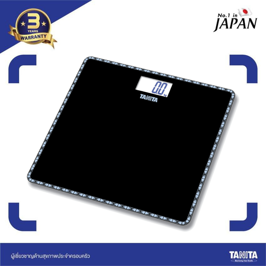 TANITA รุ่น HD-380 Black เครื่องชั่งน้ำหนักบุคคล แบบดิจิตอล สีดำ (สินค้ารับประกัน 3 ปี) - Tanita ...