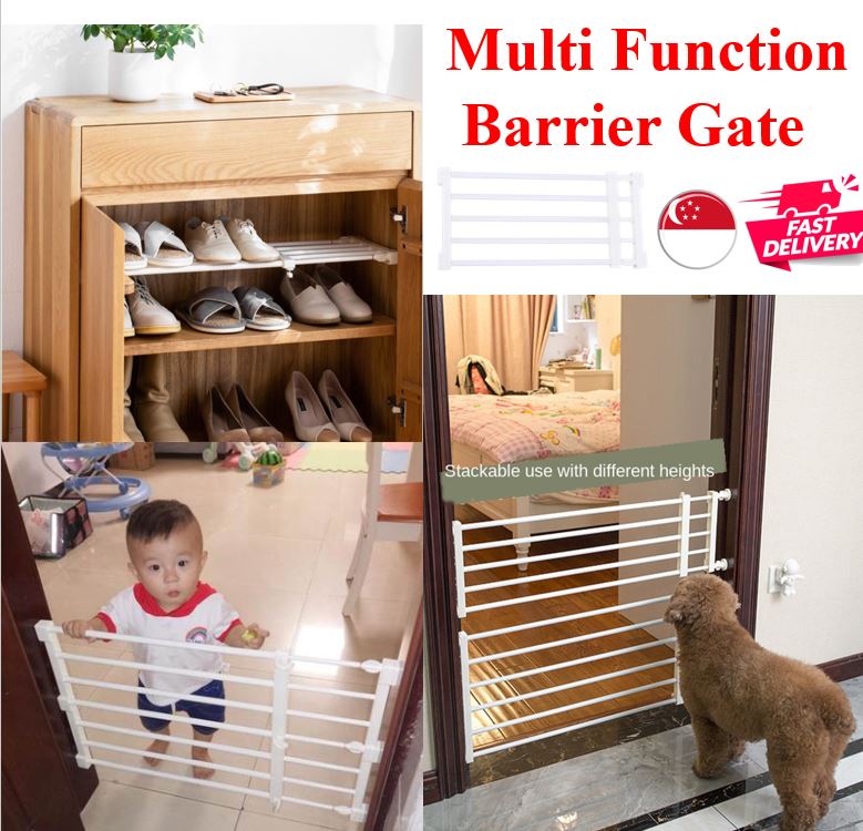 [ EXTENDABLE FENCE ] Barrier Gate Safety Gate Pet Fence Auto Close ...