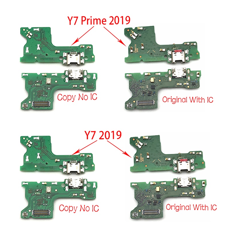 Dock Connector Charger Board For Huawei Y7 2019 / Y7 Prime 2019 USB ...