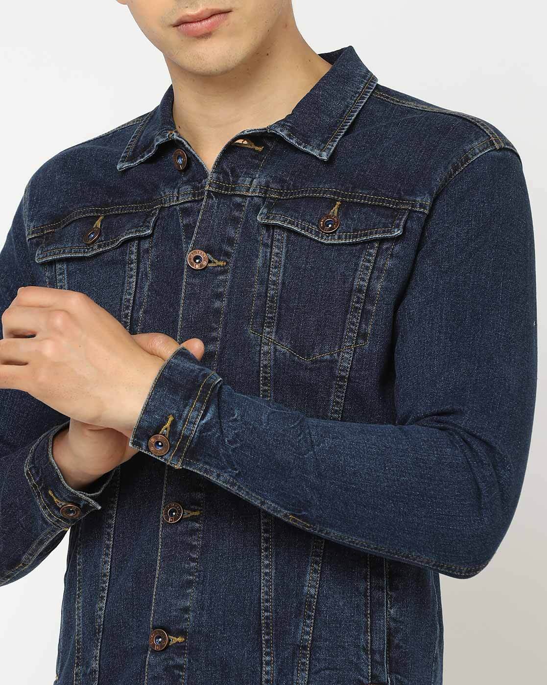 Slim Fit Denim Jacket By TAG ONE | Daraz.pk