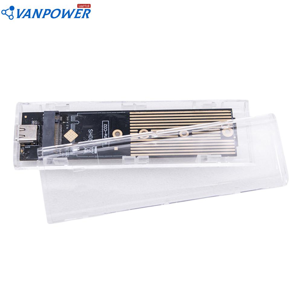 M.2 NVME PCIe NGFF M2 SSD External Enclosure Dual Protocol Solid State ...