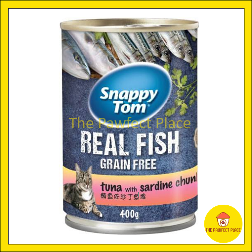 Snappy Tom Cat Canned Food 400gx12 1 Carton Makanan Basah Kucing | Lazada