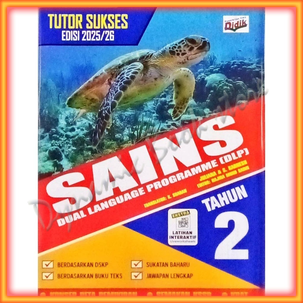 Buku Latihan : Tutor Sukses KSSR Tahun 1 / 2 / 3 / 4 / 5 / 6 Edisi 2025 - Bahasa Melayu ...