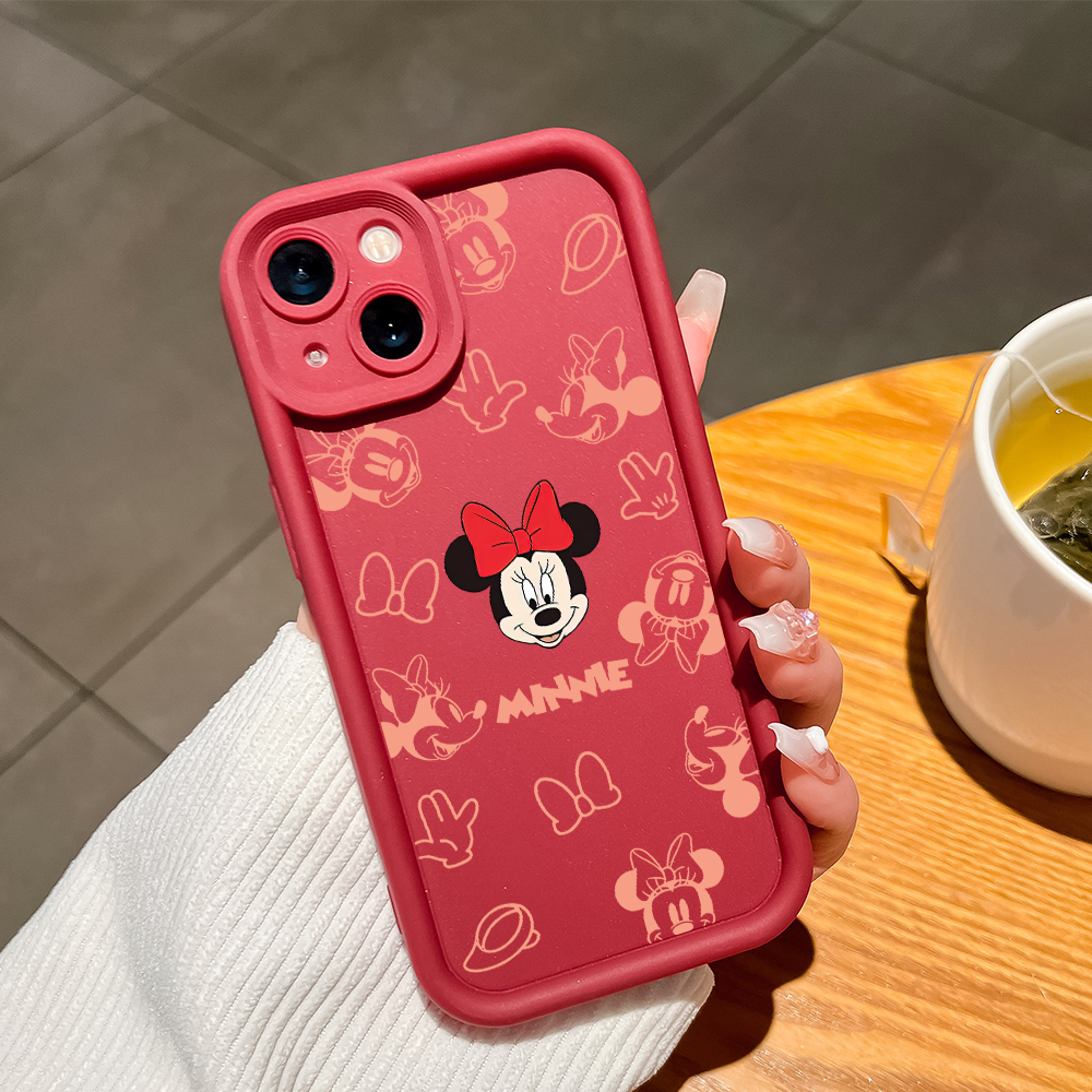 ZCSIBORUI for OPPO A60 Back Cover Cute Orange Color Minnie Mouse ...