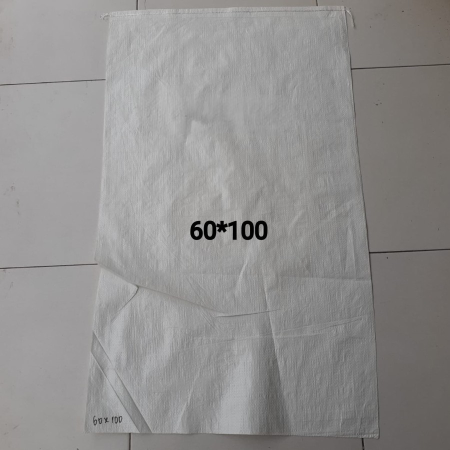 Karung Plastik 60cmx100cm/Karung Plastik Putih 60x100/Kantong Plastik ...