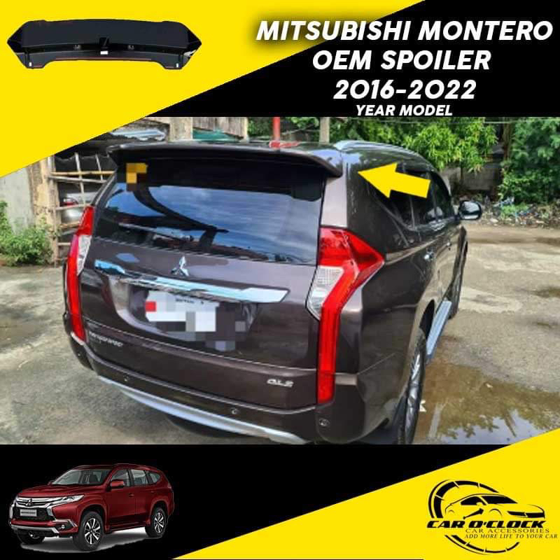 MITSUBISHI MONTERO 2016-2020 SPOILER | Lazada PH