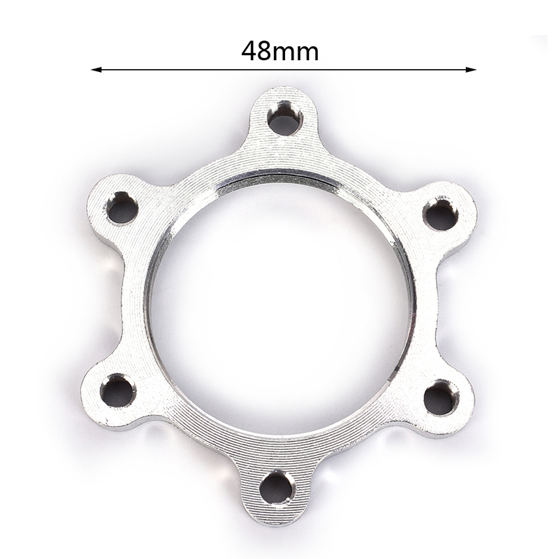 Bike Bicycle Freewheel Threaded Hubs Disk Disc Brake Rotor 6 Bolt ...
