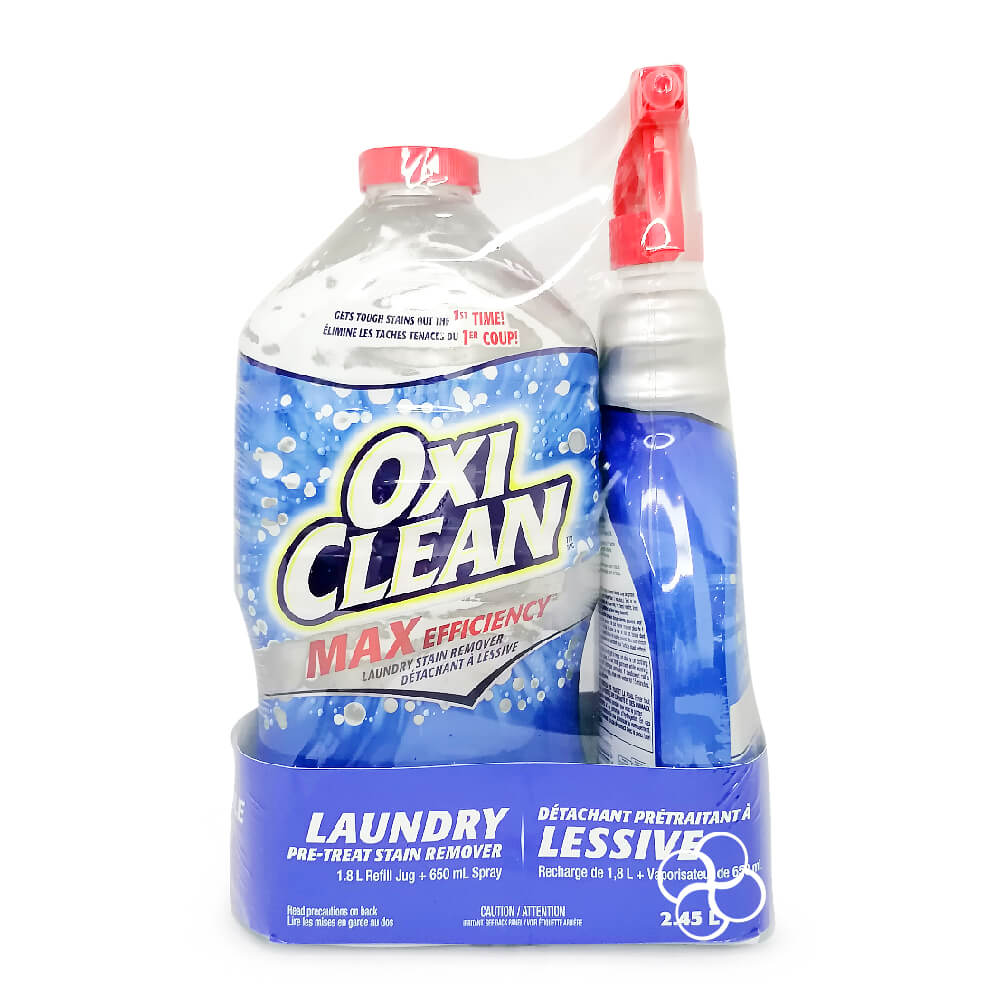 Oxiclean Max Spray Stain Remover 650mL + 1.8L Refill | Lazada PH