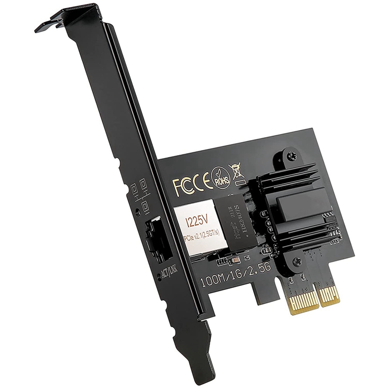 2.5GBase-T PCIe Network Adapter I225V 2.5G/1G/100Mbps PCI Express ...