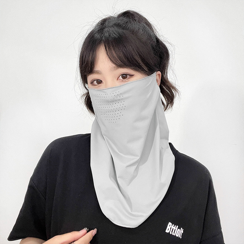 Summer Sunscreen Mask Neck UV Protection Face Cover Sunscreen Face ...