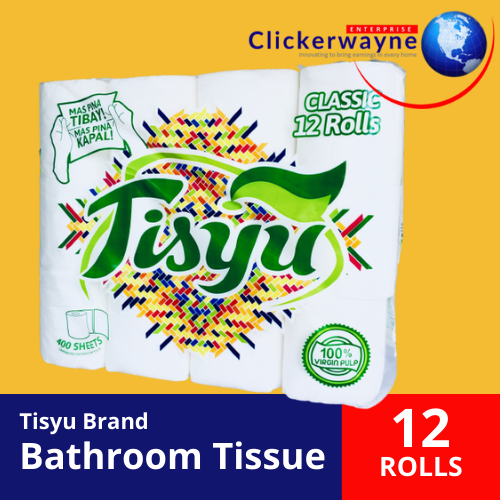 Tisyu Bathroom Tissue 12 Rolls | Lazada PH