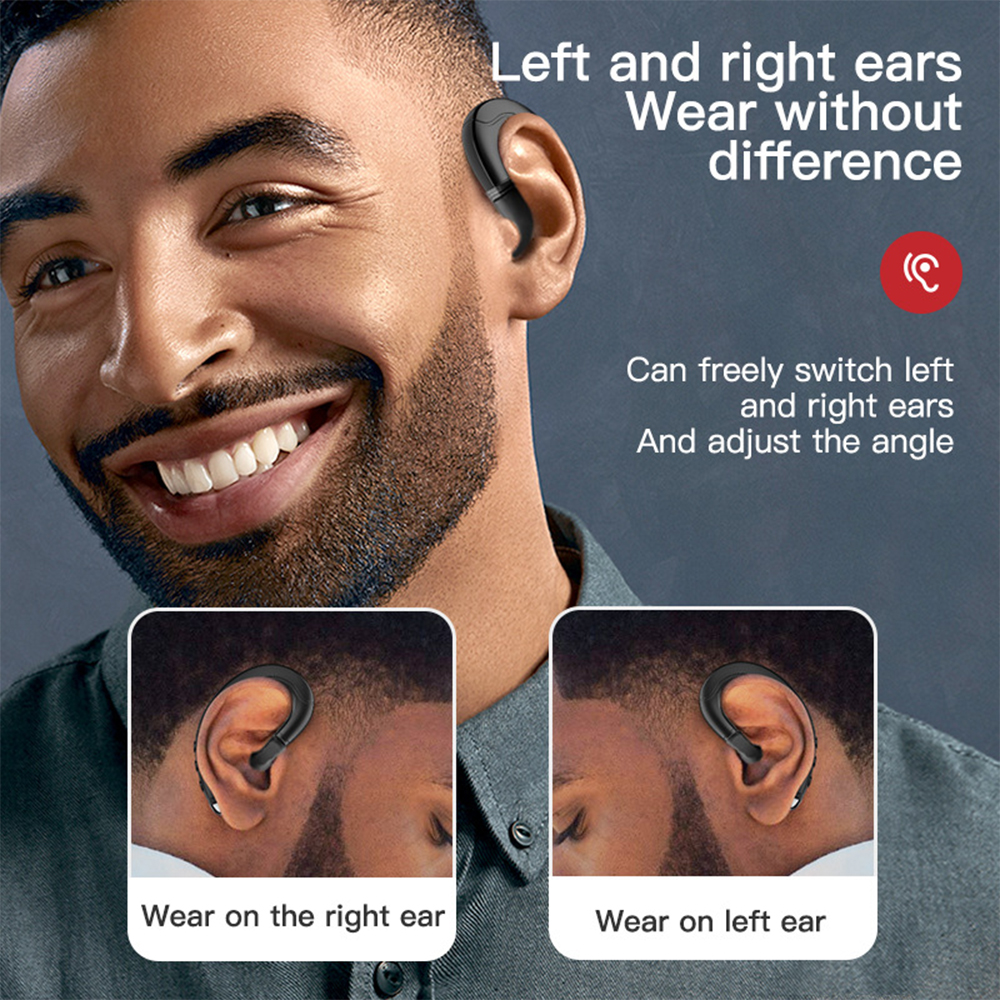 Bone Conduction Bluetooth Headset Portable Unilateral Handsfree ...