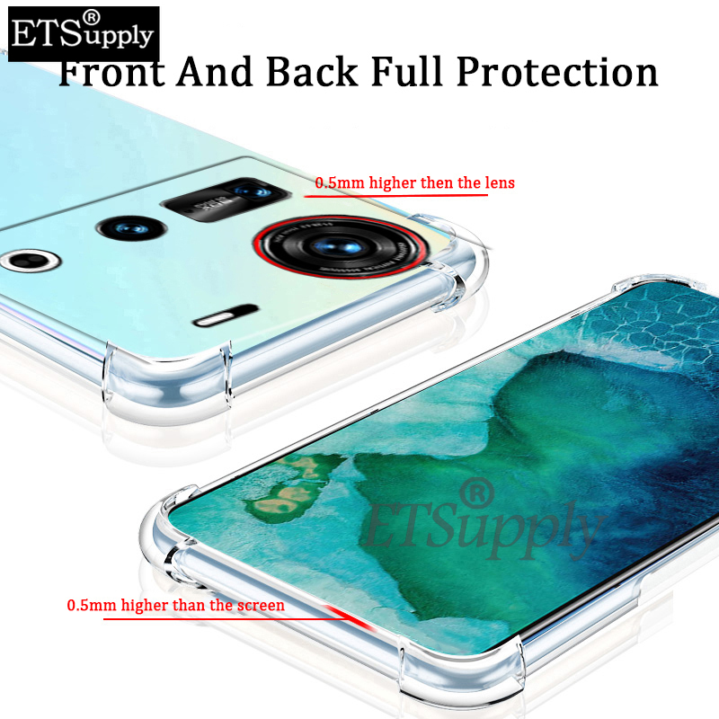 Phone case ZTE Nubia Z70 Ultra Soft Transparent Full Protection ...