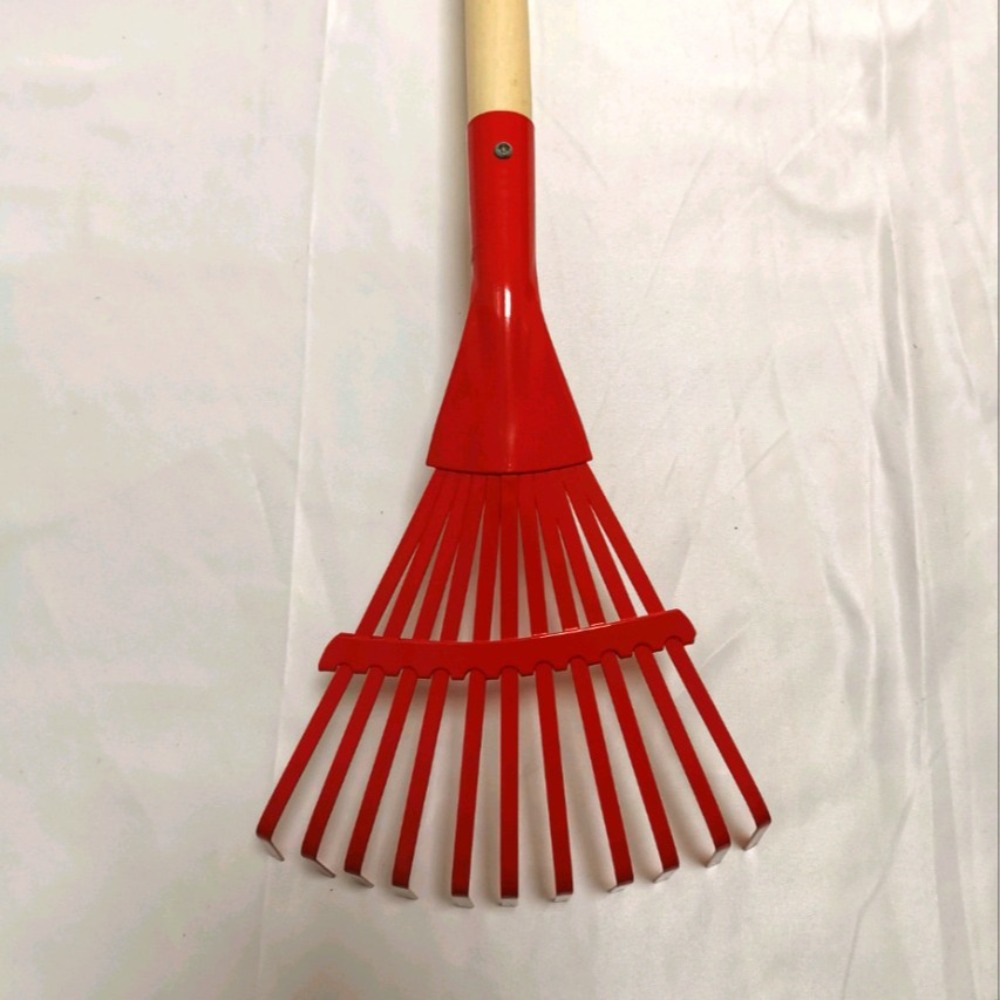 Metal Rake Multi Functional High-carbon Steel Rake Durable Convenient ...
