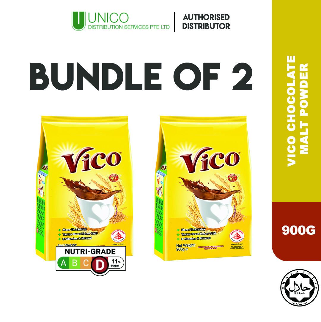 (Bundle of 2) Vico Chocolate Malt Drink 900g | Lazada Singapore