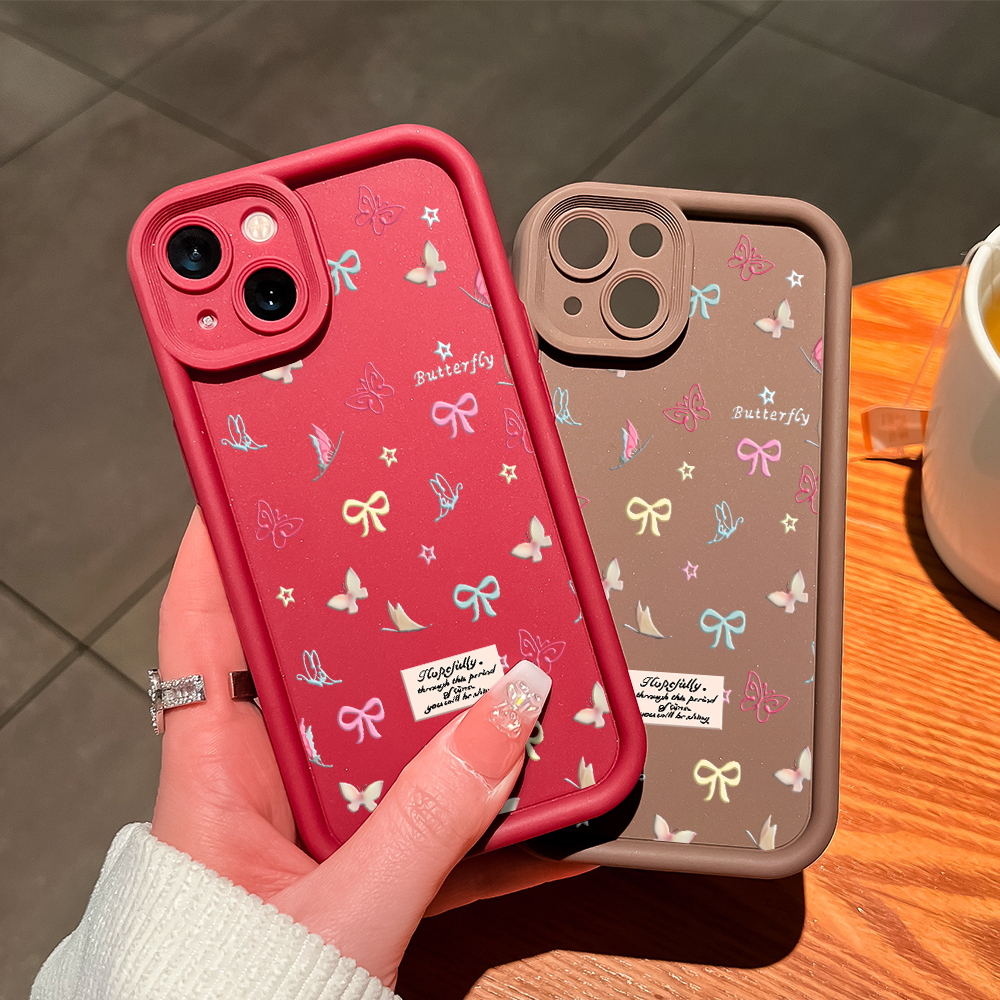 UCUC for Infinix Note 40 Back Cover Full Screen Color Bow Tie Soft ...