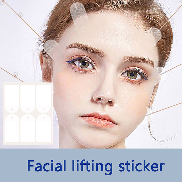 【WorldWares】18pcs Thin Face Stickers V-Shape Fast Lifting Facial Lift ...