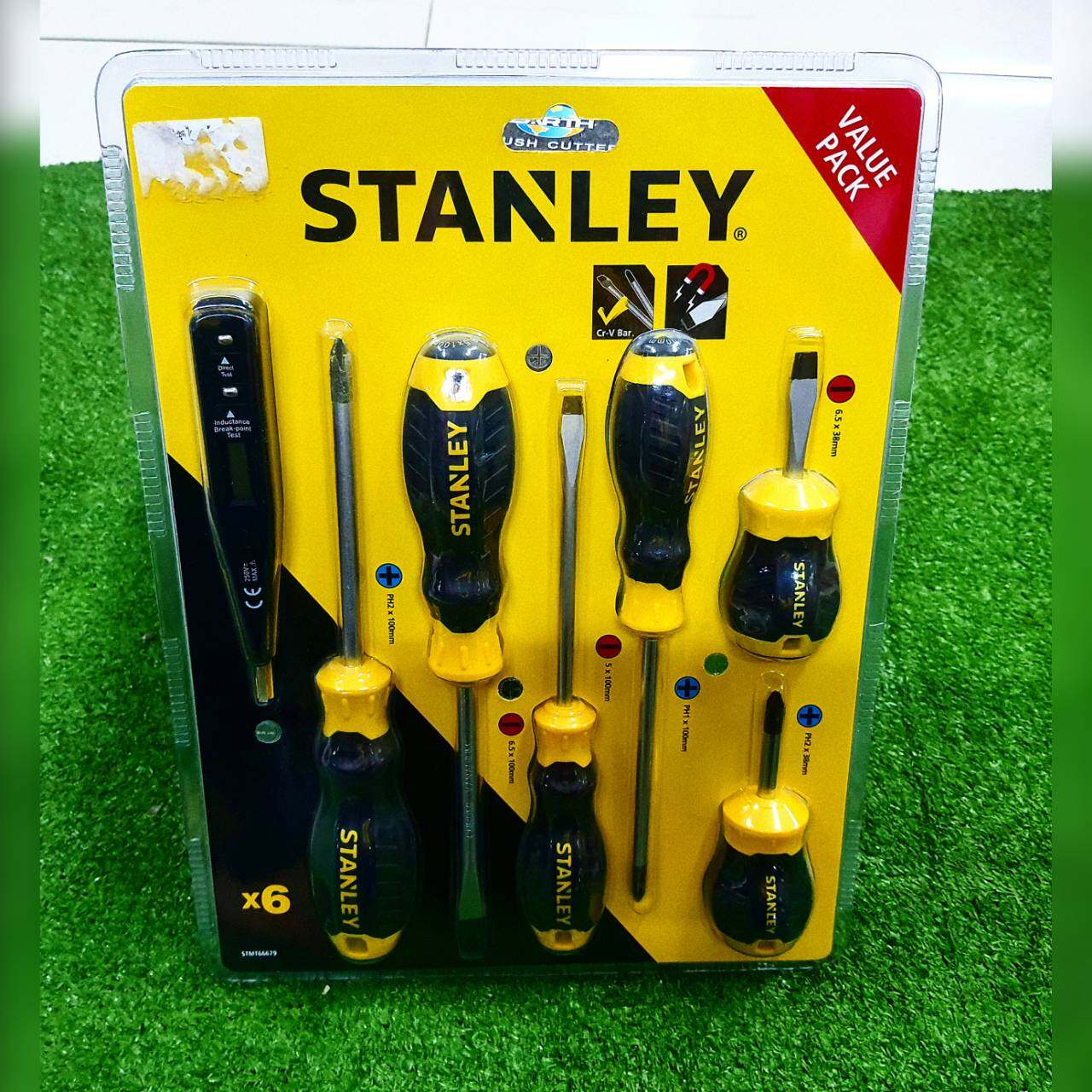 STANLEY ชุดไขควง รุ่น STMT66679 (6 ชิ้น) + ไขควงลองไฟ ดิจิตอล 1อัน (7 ...