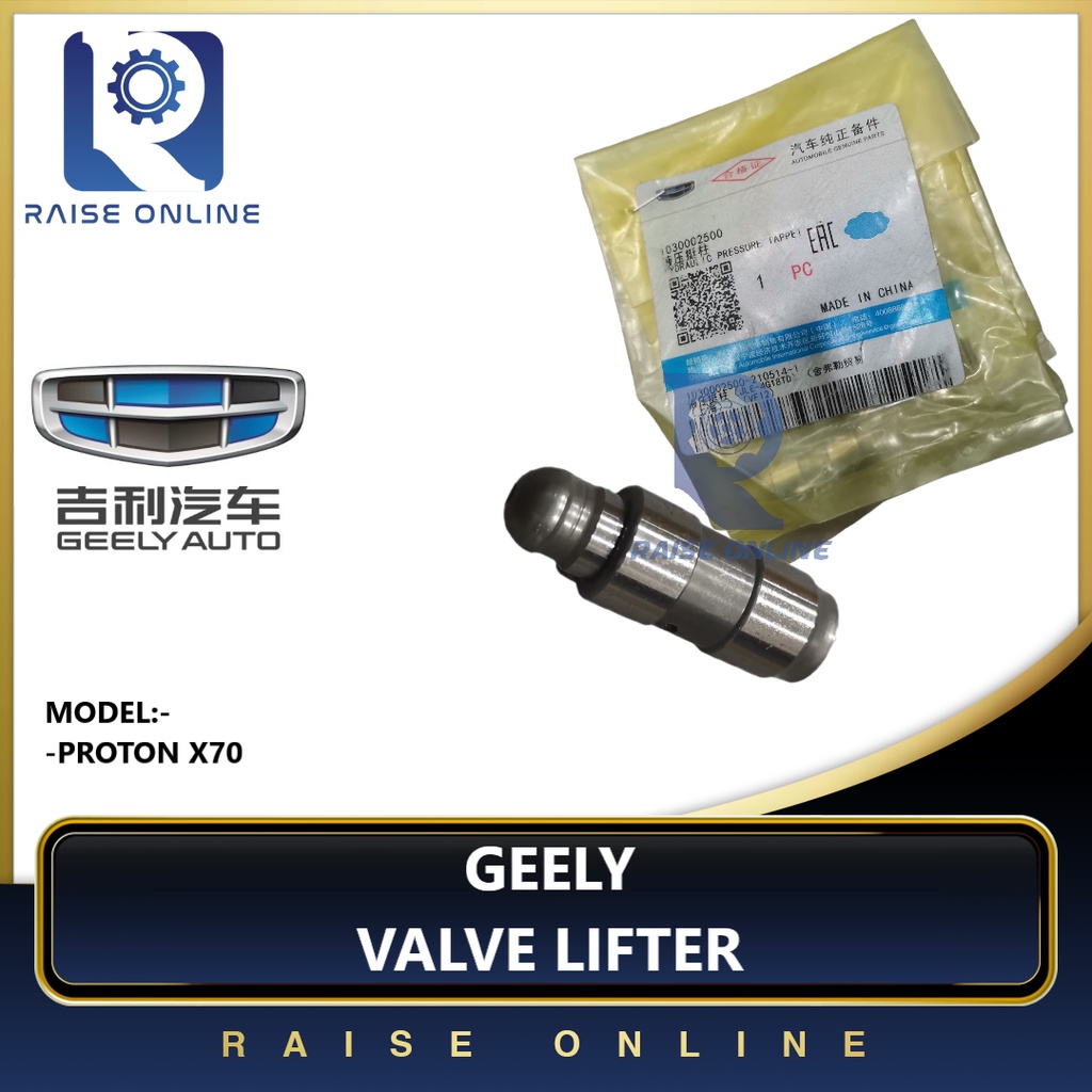 100% GENUINE GEELY VALVE TAPPET LIFTER PROTON X70 | Lazada