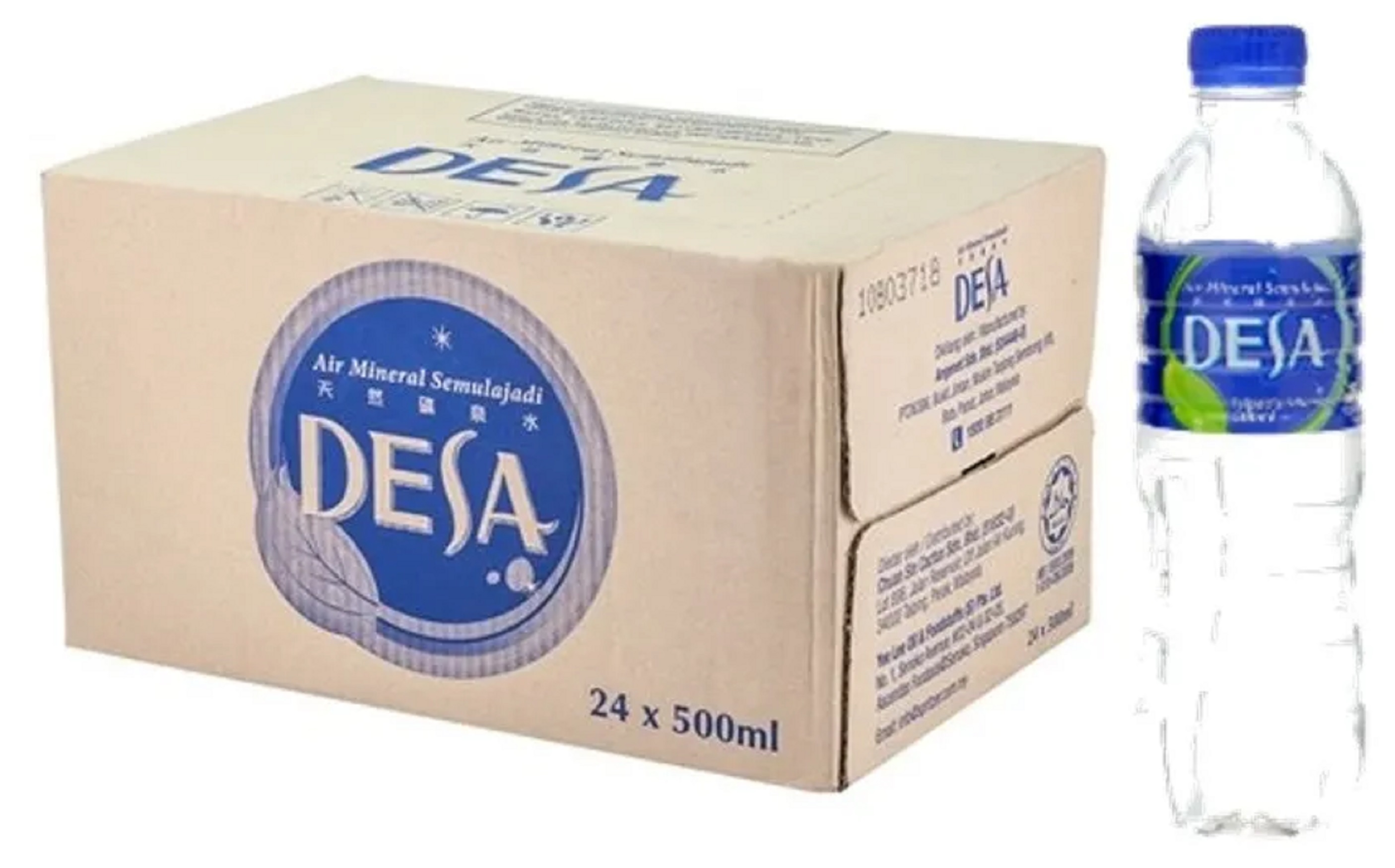 0.5L x 24 Desa Natural Mineral Water | Lazada