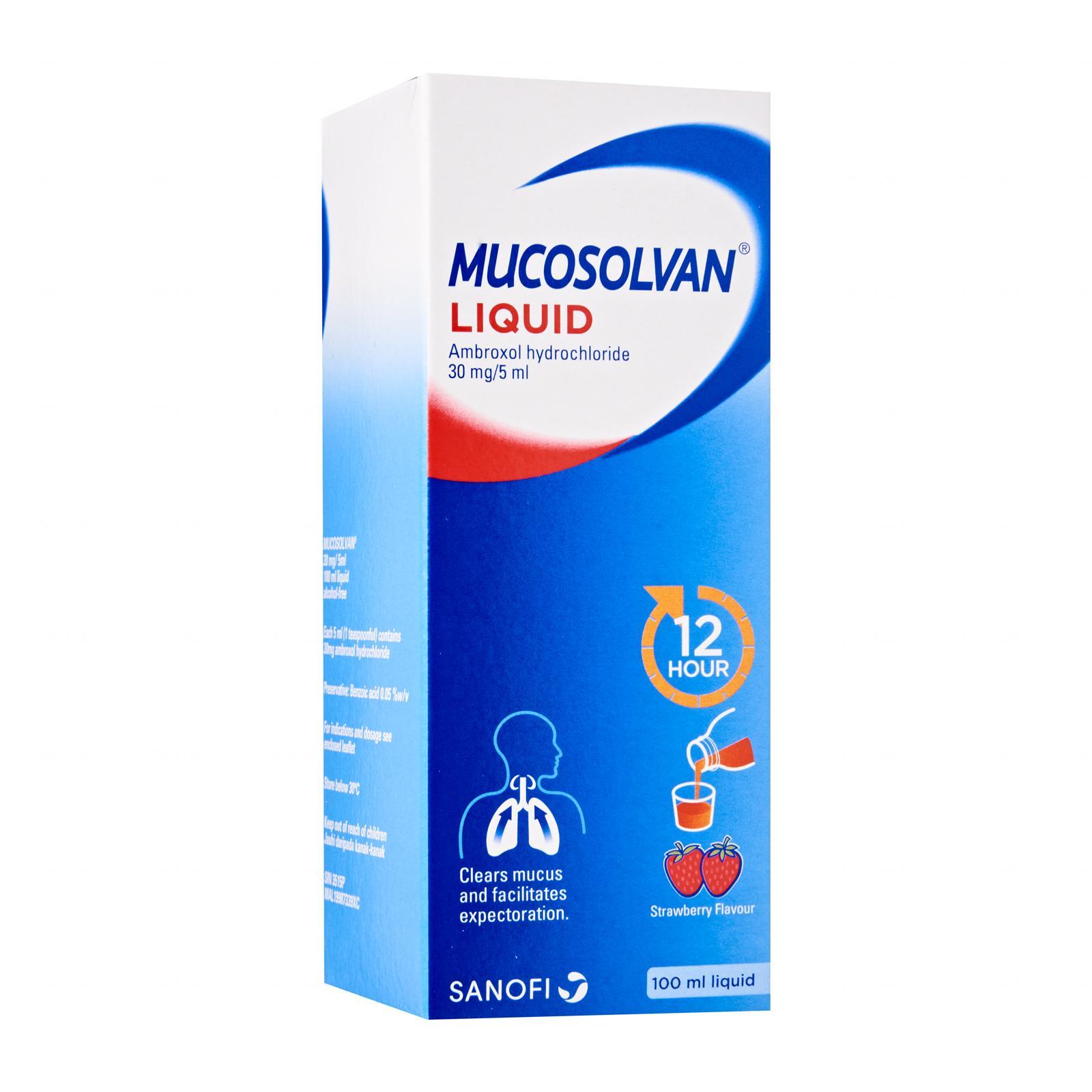 Mucosolvan® Cough Relief Syrup 30 Mg/5 ML 100 ML | Lazada Singapore