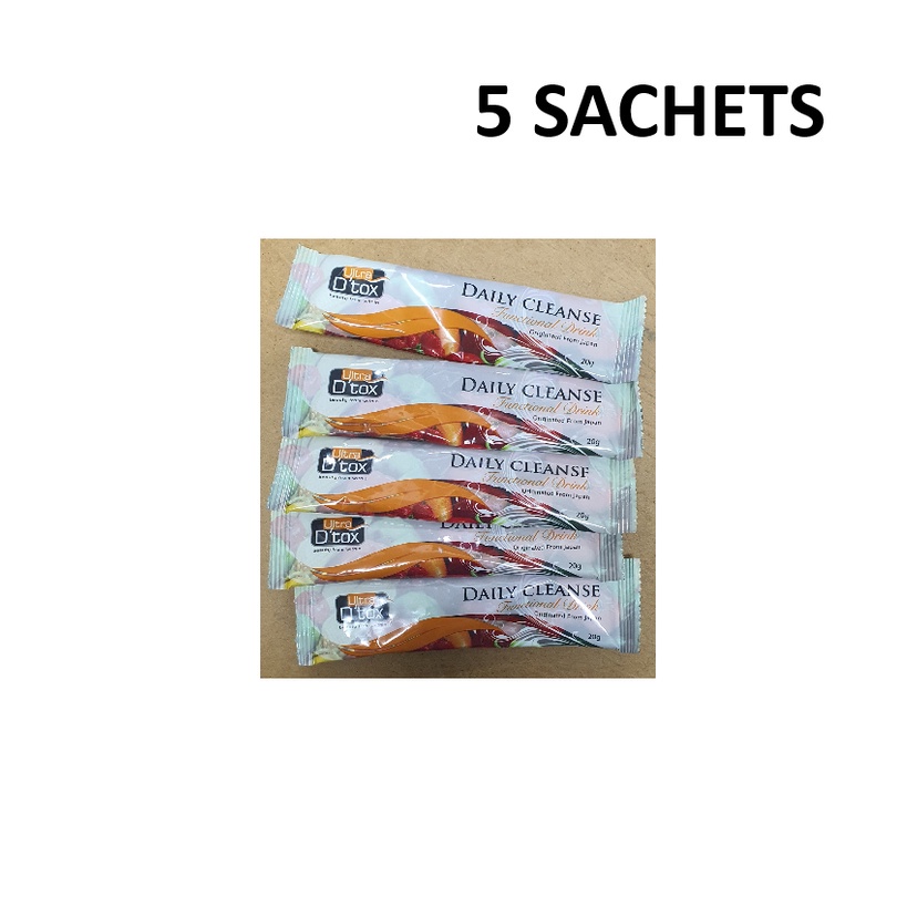 (FREE 2 SACHETS) Ultra DtoxUltra dtox Daily Cleanse Functional Drink ...