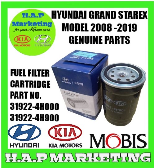 FUEL FILTER FOR HYUNDAI GRAND STAREX (ORIGINAL) (FILTER ONLY )/31922 ...