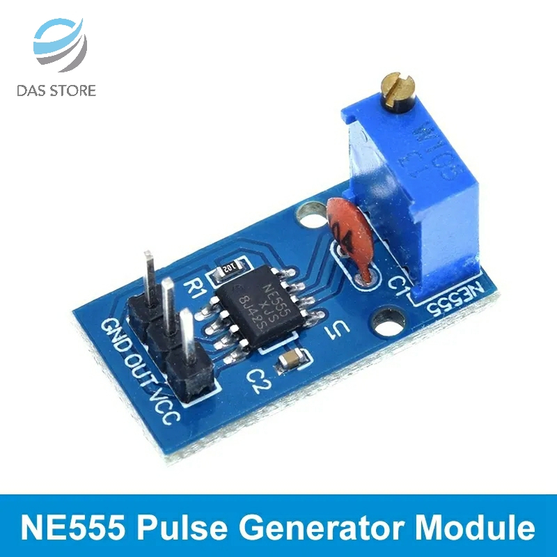 Modul NE555 Adjustable Frequency Pulse Generator Module NE555 | Lazada ...