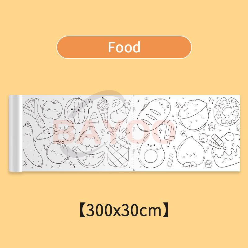 Bayoo Graffiti Scroll for Kids 3M Coloring Roll Painting Rolls Drawing ...