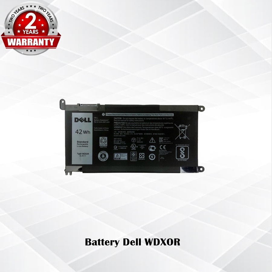 Battery Dell WDXOR / แบตเตอรี่โน๊ตบุ๊ค รุ่น P74G 15 5567 5568 5378 13 ...