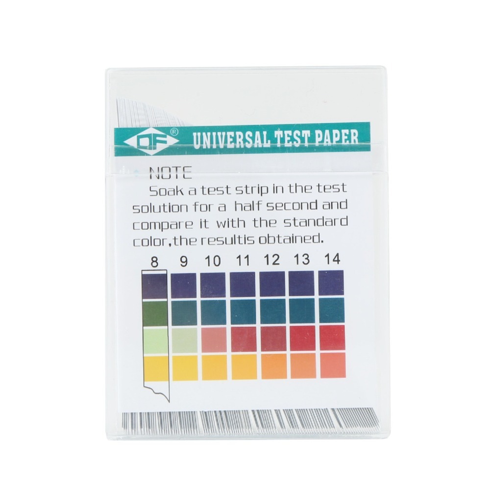 100 Strips Multi-purpose PH Value 0-14 PH Test Paper Litmus Testing Kit ...