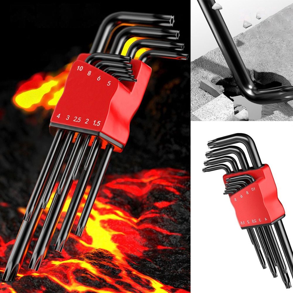 Portable High-strength Hex Wrench Set Extended Spanner Double-End ...