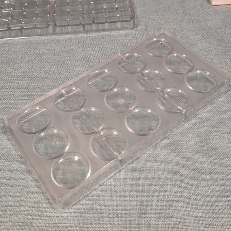 Design Oblate Chocolate Mold Volcanic Polycarbonate Chocolate Moulds PC ...