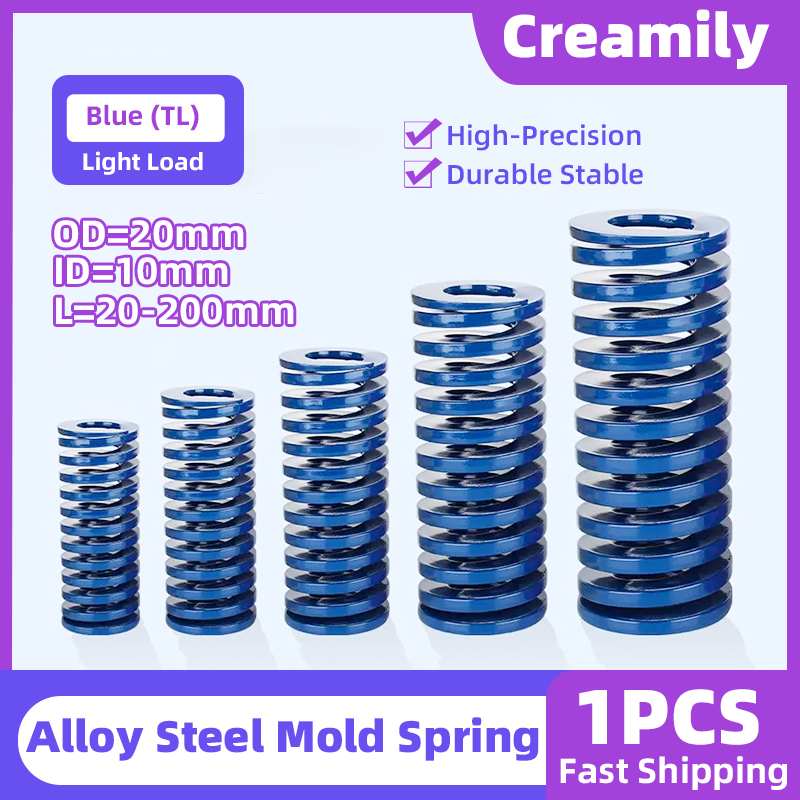 Creamily 1PCS Blue Die Mold Spring Loading Spiral Stamping Compression ...