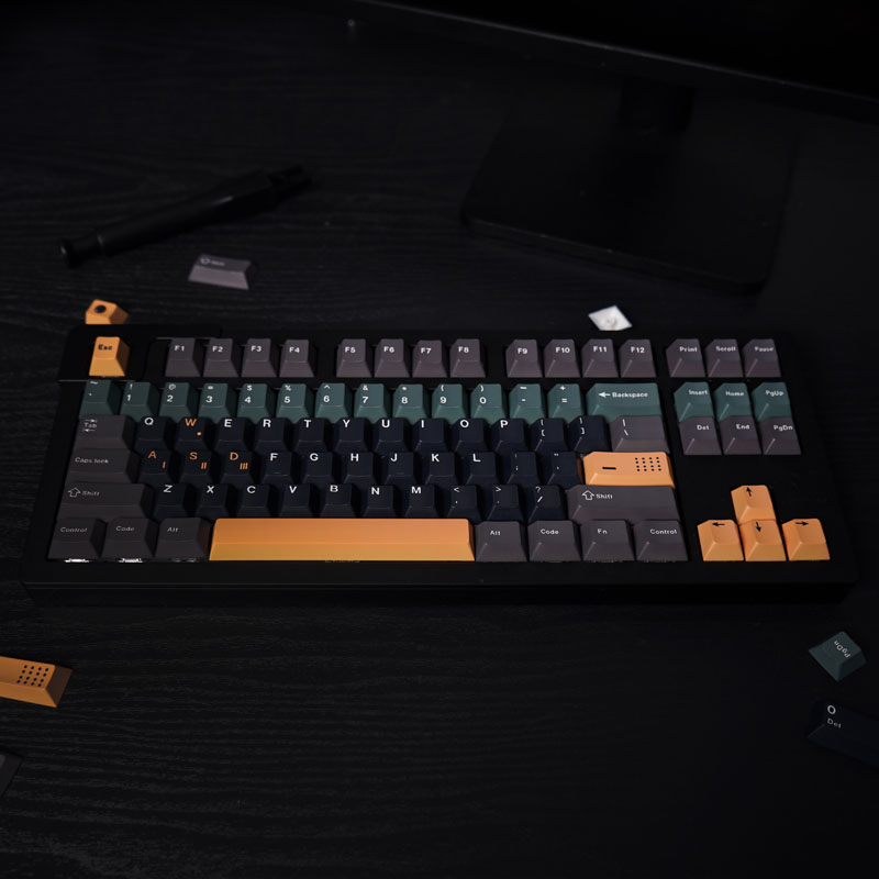 Resonance Complete Set Of Pbt Keycaps Dye Sublimation Cherry Profile ...